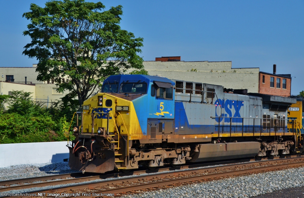 CSX 5 was at one time assigned to a 55 Tonner.